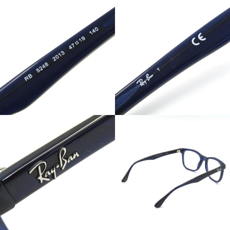 Ray-Ban レイバン メガネフレーム RB5248 2013 HIGHSTREET ハイストリート ウェリントン RX5248 クリア ...