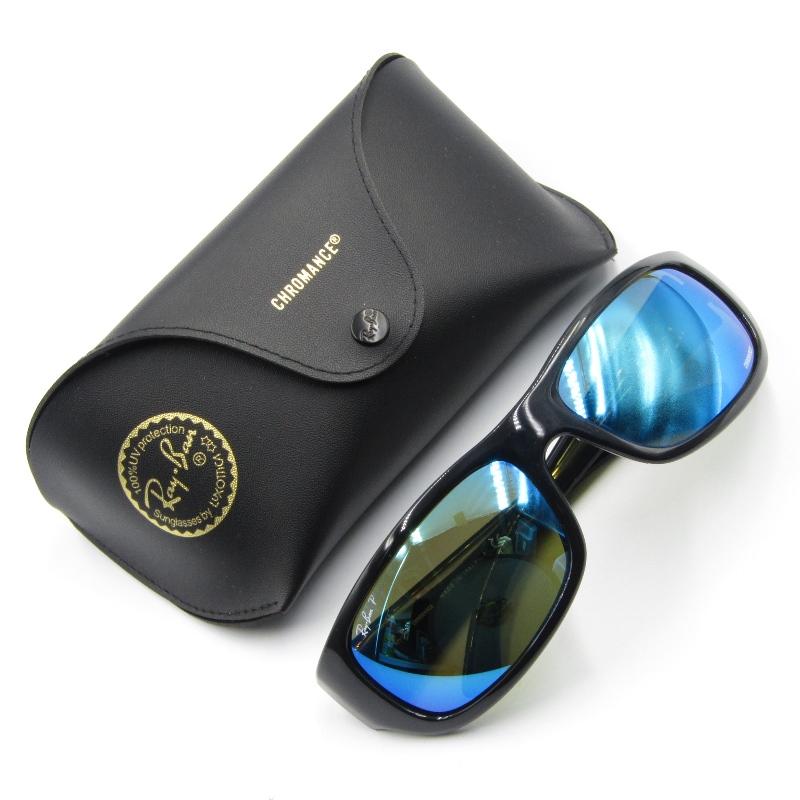 Ray-Ban レイバン サングラス RB4283-CH 601/A1 クロマンス スクエア 偏光 イタリア製 ブラック 黒 65004509 ...