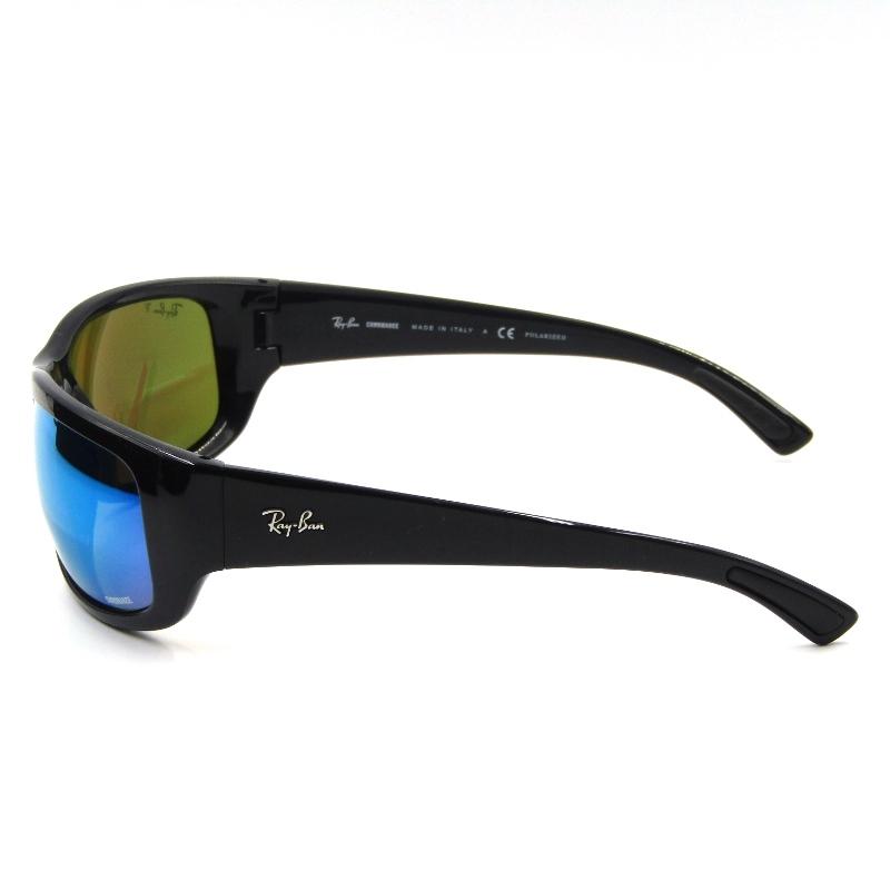 Ray-Ban レイバン サングラス RB4283-CH 601/A1 クロマンス スクエア 偏光 イタリア製 ブラック 黒 65004509 ...