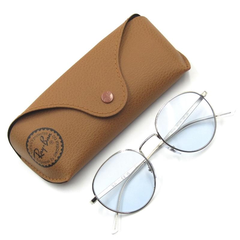 Ray-Ban 美品 レイバン サングラス RB3681 ROUNDMETAL 003/80 ラウンドメタル ボストン メタル 社外製レンズ ...