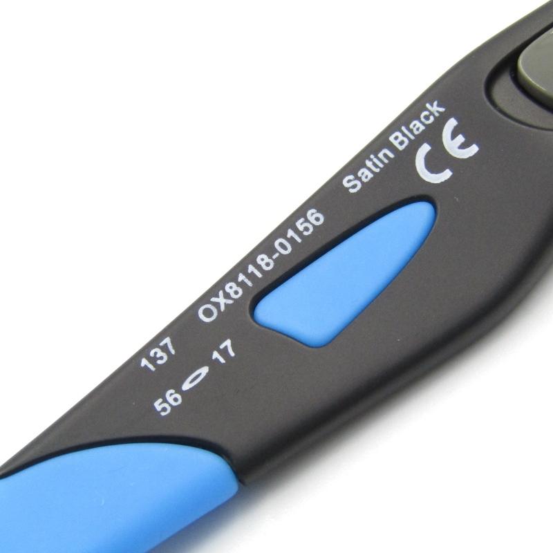 OAKLEY 未使用 オークリー メガネフレーム OX8118-0156 CROSSLINK A クロスリンク ASIAN FIT Satin Black/Sky Blue 65005014 ...