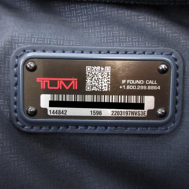TUMI 美品 トゥミ ミッド3WAYバッグ ALPHA 3 SHIPS別注 2203197NVS3E 118-43-3590 ブリーフケース リュック ネイビー 65005136 ...