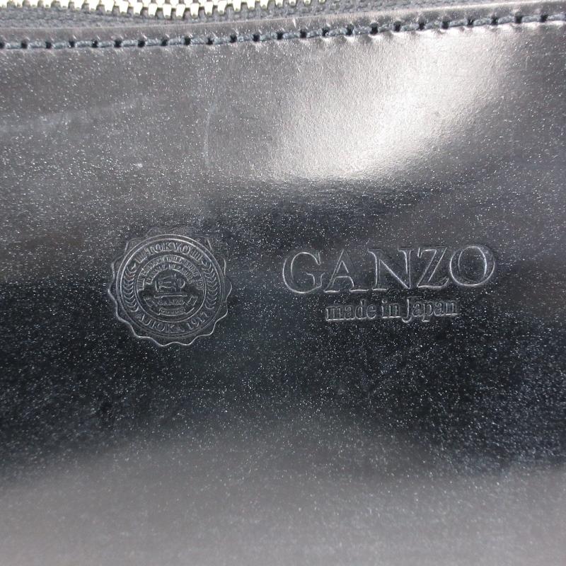 GANZO ガンゾ セカンドバッグ 57620 BRIDLE ブライドル レザー ポーチ クラッチ 日本製 バッグインバッグ ブラック 黒 65005239 : 65005239 ...