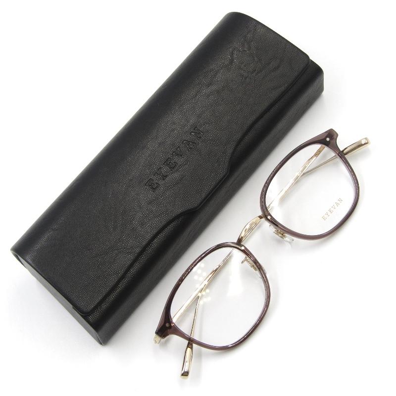 未使用 EYEVAN アイヴァン メガネフレーム Danforth ダンフォース ウェリントン コンビ 日本製 BST ビストレ/ゴールド 65005271 : クラシック - 通販 ...