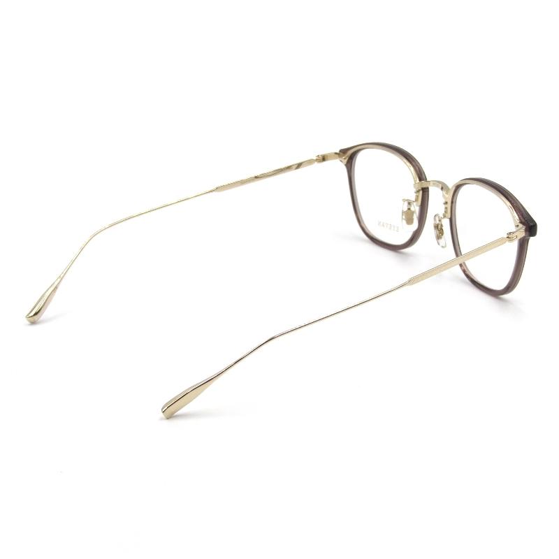 未使用 EYEVAN アイヴァン メガネフレーム Danforth ダンフォース ウェリントン コンビ 日本製 BST ビストレ/ゴールド 65005271 : クラシック - 通販 ...