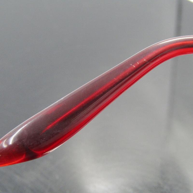 999.9 フォーナインズ メガネフレーム NPN-902 スクエア ハーフリム 2008.2月 日本製 40 エンジ 度入り 65005298 :65005298:クラシック - 通販 ...