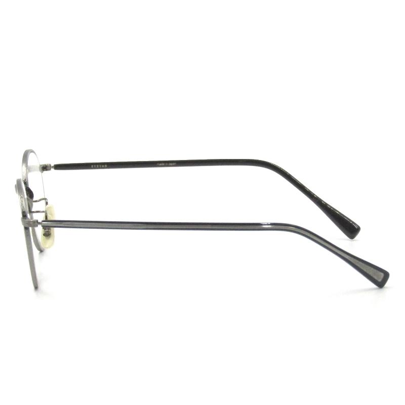 未使用 EYEVAN アイヴァン メガネフレーム Wright ライト ボストン 日本製 コンビ P ピューター/ブラック 65005709 : 65005709 : クラシック - 通販 ...