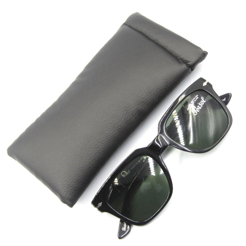 未使用 Persol ペルソール サングラス 2979-S 95/31 ウェリントン ばね丁番 イタリア製 ブラック 黒 65005737 : クラシック - 通販 - Yahoo!ショッピング