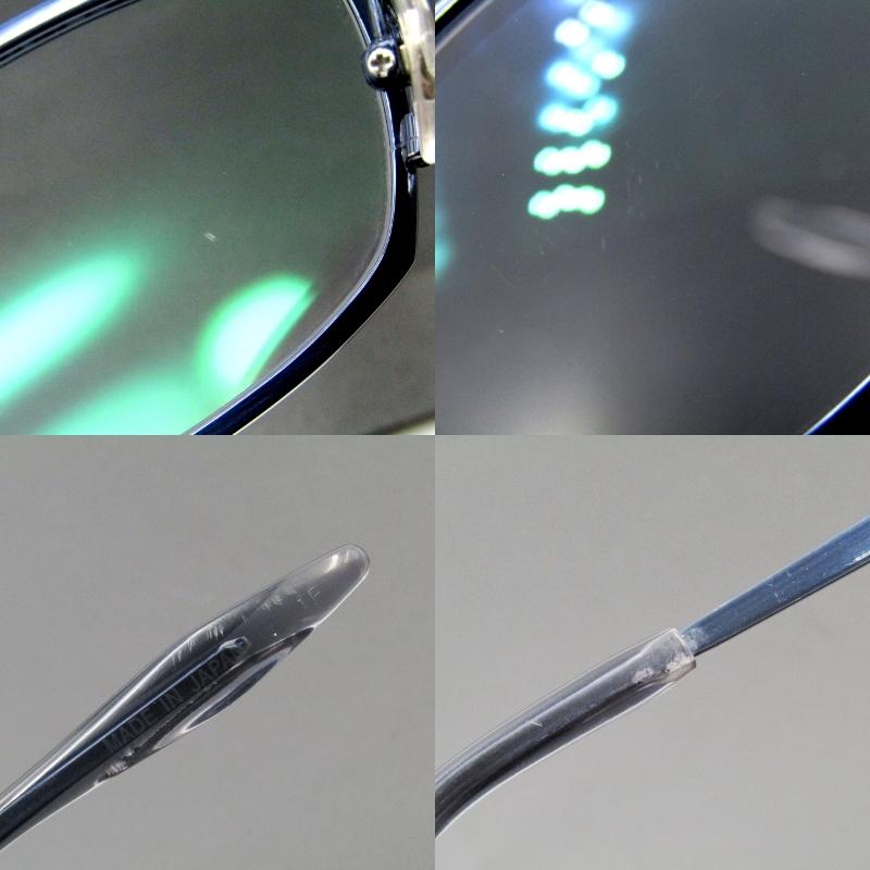 SPIVVY スピヴィー メガネフレーム SP-1218 ウェリントン ブロックチタン 日本製 金子眼鏡 ネイビー 65005780 ...