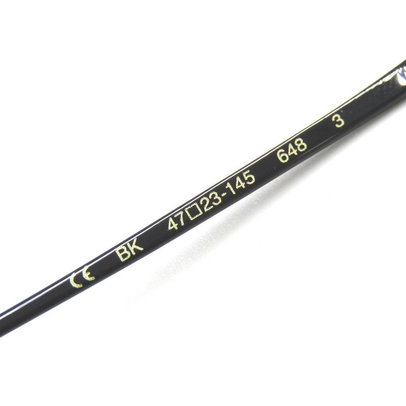 未使用 CLAYTON FRANKLIN クレイトンフランクリン メガネフレーム CF-648 スクエア ハーフリム 日本製 ブラック 黒 65005932 : クラシック - 通販 ...