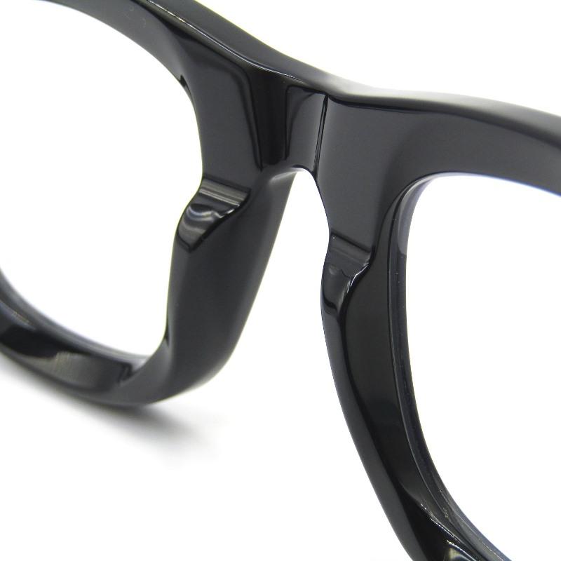 TOM FORD トムフォード メガネフレーム TF5872-B ECO 001 スクエア US FIT イタリア製 ブラック/ゴールド ...