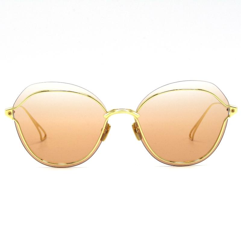 Dita 美品 DITA ディータ サングラス DTS519-58-03 NIGHTBIRD-TWO ナイトバード2 スクエア 日本製 ゴールド 65006104 : クラシック - 通販 ...