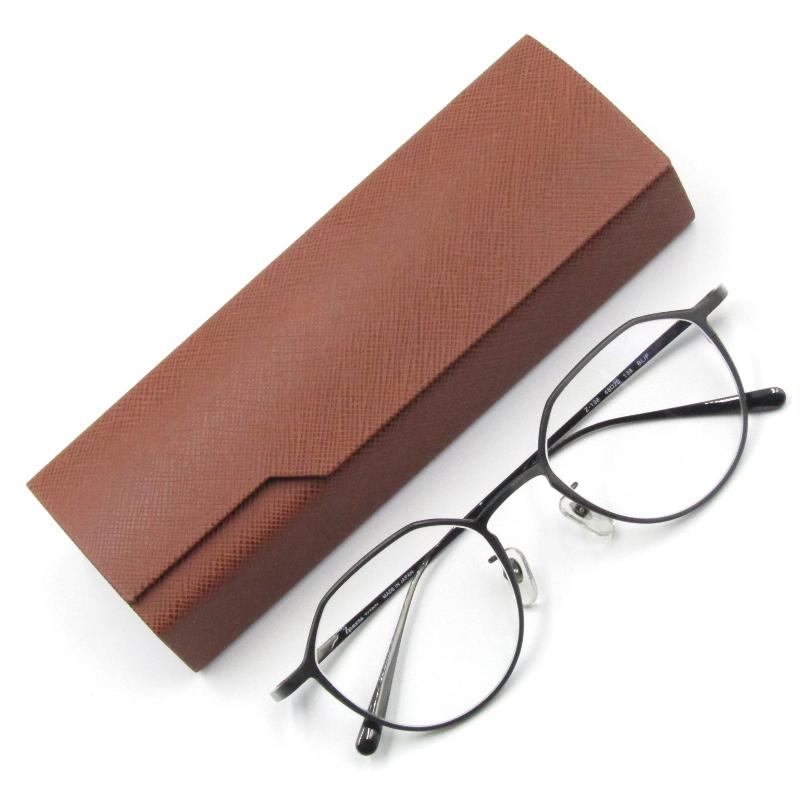 美品 Zparts ジーパーツ メガネフレーム Z-139 クラウンパント シートメタル 日本製 BLIP IP Brush Black 度入り 65006303 : クラシック - 通販 ...