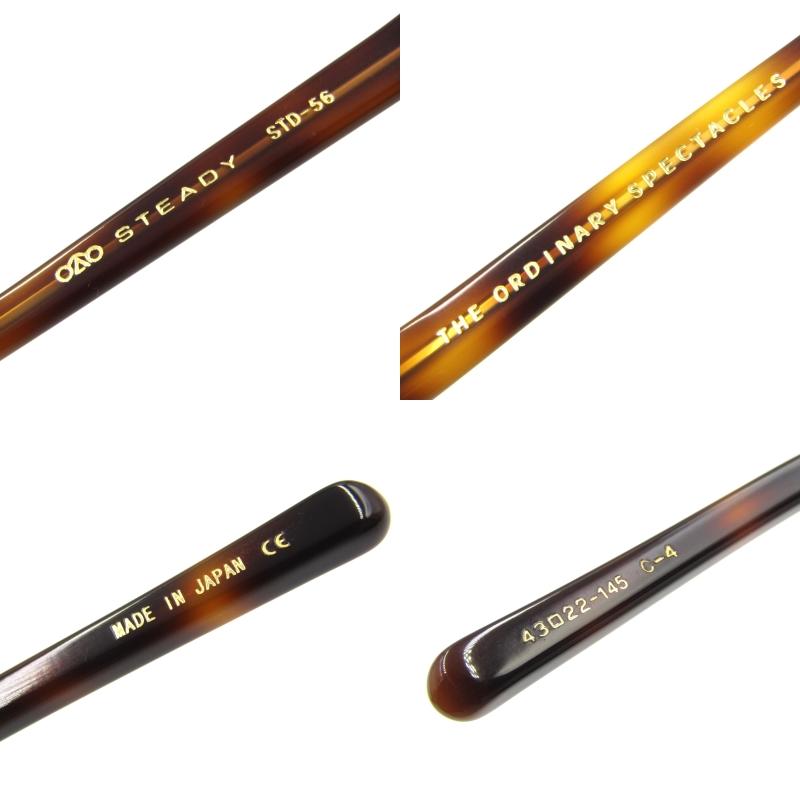 未使用 STEADY ステディ メガネフレーム STD-56 ラウンド コンビ 日本製 4 レッド/ゴールド/デミブラウン 65006479 : クラシック - 通販 - Yahoo!ショッピング