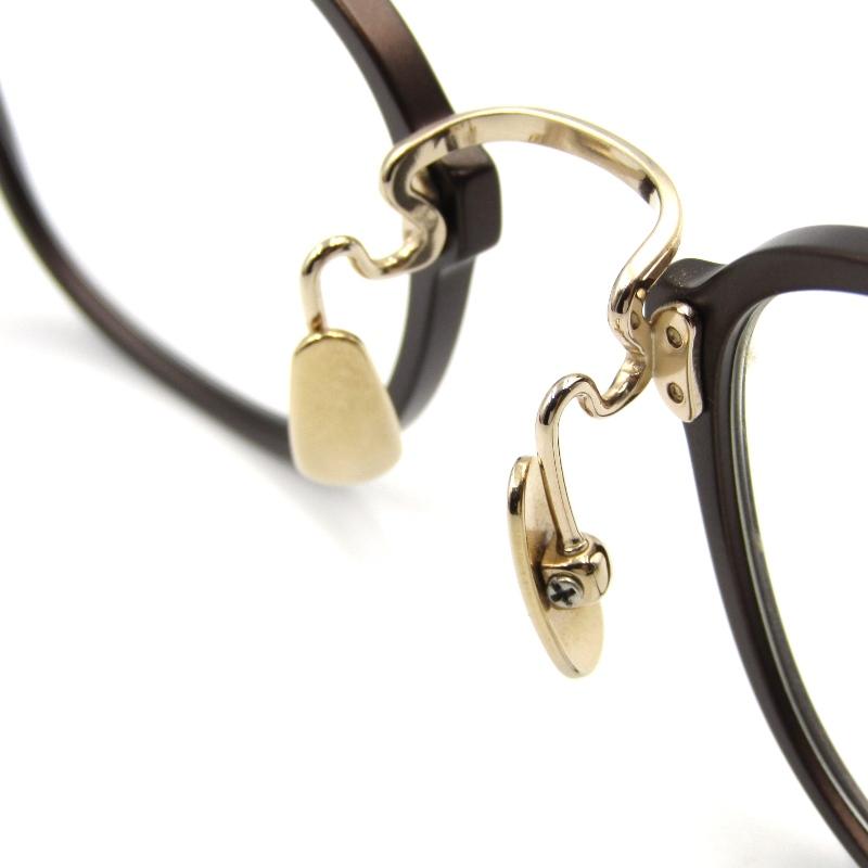 未使用 STEADY ステディ メガネフレーム STD-31 スクエア シートメタル 日本製 2 マットブラウン/マットゴールド 65006484 : 65006484 : クラシック ...