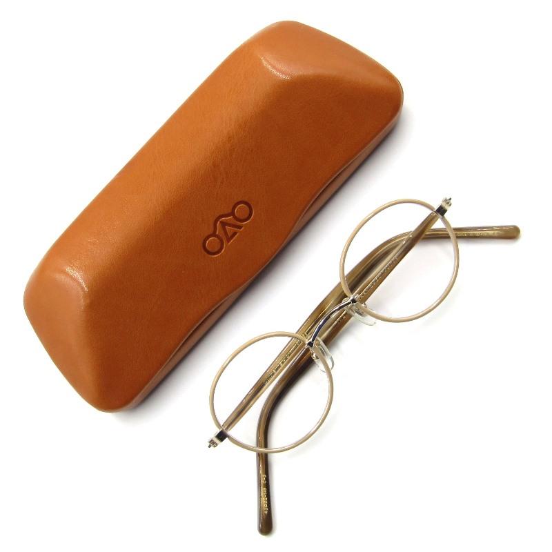 未使用 STEADY ステディ メガネフレーム STD-56 ラウンド コンビ 日本製 3 ベージュ/ゴールド/ライトブラウン 65006506 : クラシック - 通販 - Yahoo!ショッピング