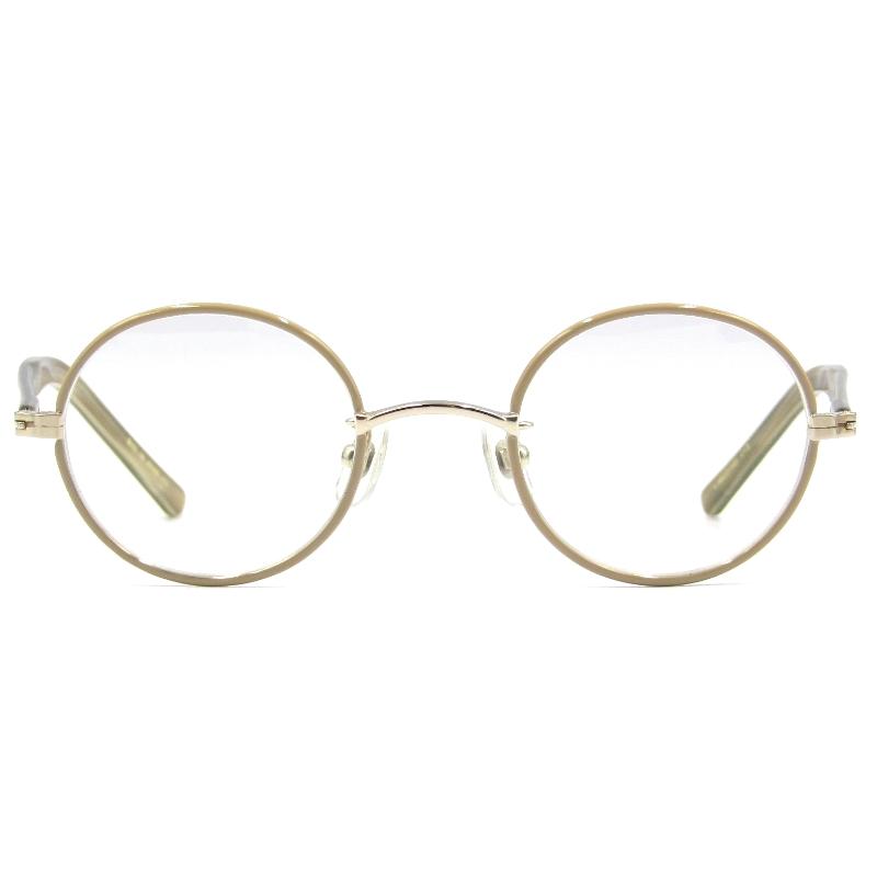 未使用 STEADY ステディ メガネフレーム STD-56 ラウンド コンビ 日本製 3 ベージュ/ゴールド/ライトブラウン 65006506 : 65006506 : クラシック - 通販 ...