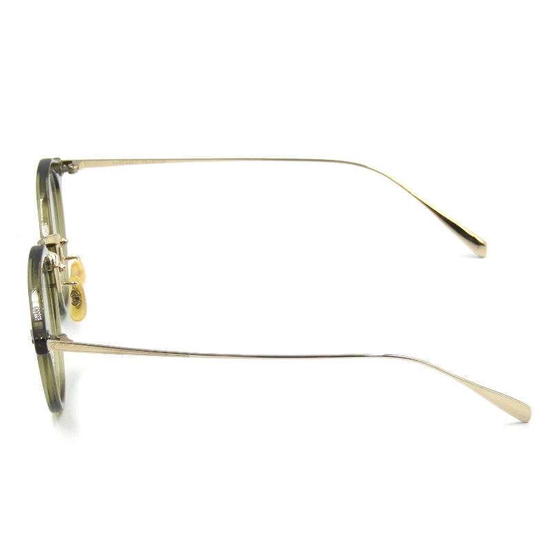 未使用 BJ CLASSIC COLLECTION BJクラシック メガネフレーム COM-573NT COMBI クラウンパント C-119-1 クリアオリーブ/ゴールド 65006595 ...