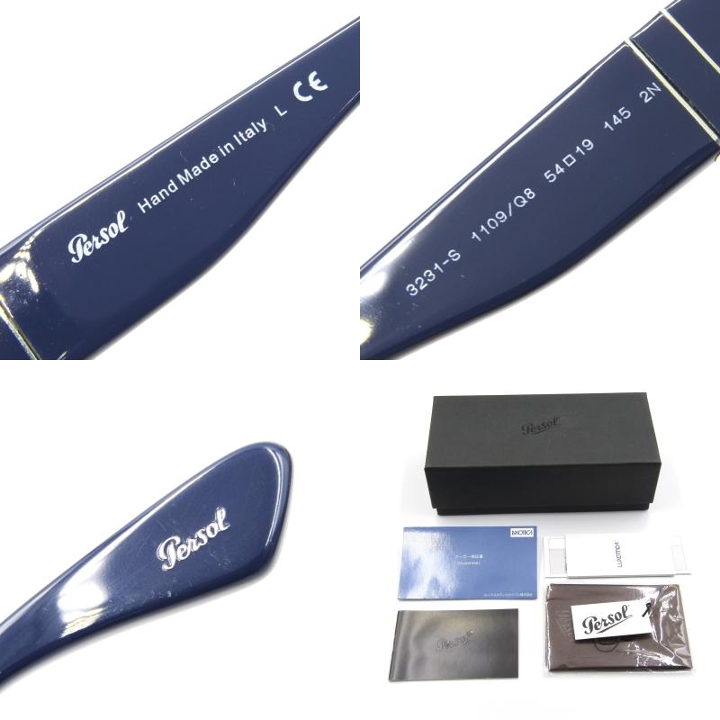 未使用 Persol ペルソール サングラス 3231-S ウェリントン イタリア製 1109/Q8 Blue 65006702 : 65006702 : クラシック - 通販 - Yahoo ...