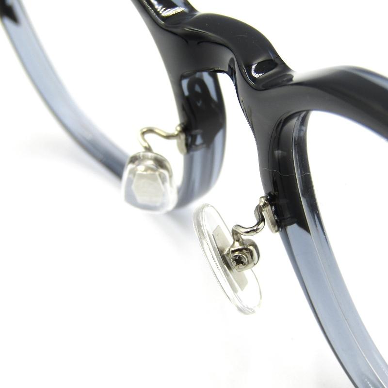 金子眼鏡店 美品 金子眼鏡 カネコガンキョウ メガネフレーム KA-56 スクエア/ウェリントン アセテート 日本製 NVH ネイビーハーフ 65006789 : クラシック - 通販 ...