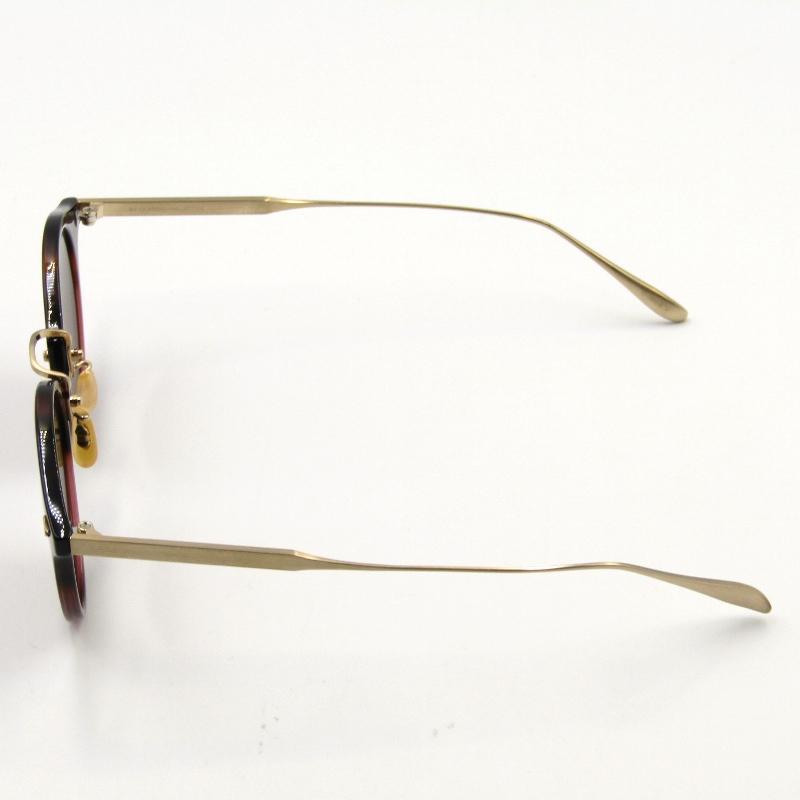 未使用 BJ CLASSIC COLLECTION BJクラシック サングラス COM-561GT 日本製 COMBI C-101-6 ダークデミ/レッドII/マットゴールド 65007191 ...