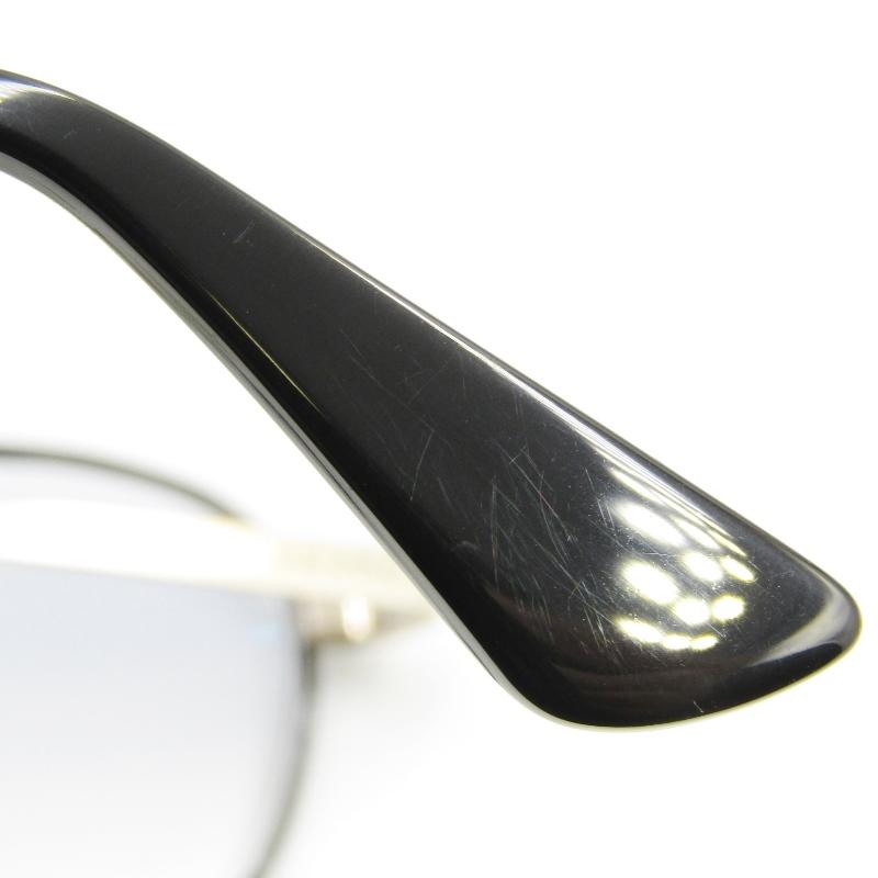 PRADA 美品 プラダ メガネフレーム VPR57S-D 度入り 日本製 ボストン セル巻き コンビ 1AB-1O1 ブラック/ゴールド 65007387 : クラシック - 通販 ...