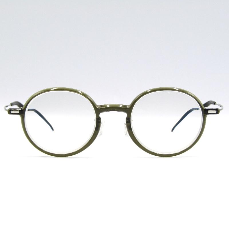 E5 eyevan イーファイブ アイヴァン メガネフレーム p2 度入り 日本製 ラウンド FG/ST フォレストグリーン/シャーリングチタン 65007419 : クラシック - 通販 ...