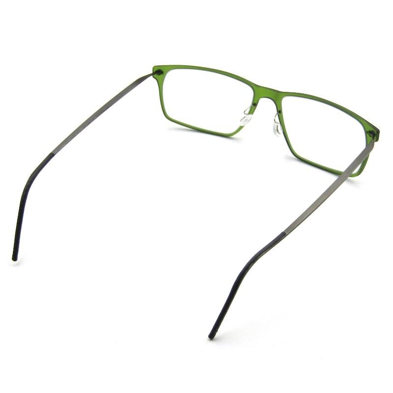 未使用 LINDBERG リンドバーグ メガネフレーム NOW 6507 54 デンマーク製 ウェリントン ナウ コンビ n.o.w ...