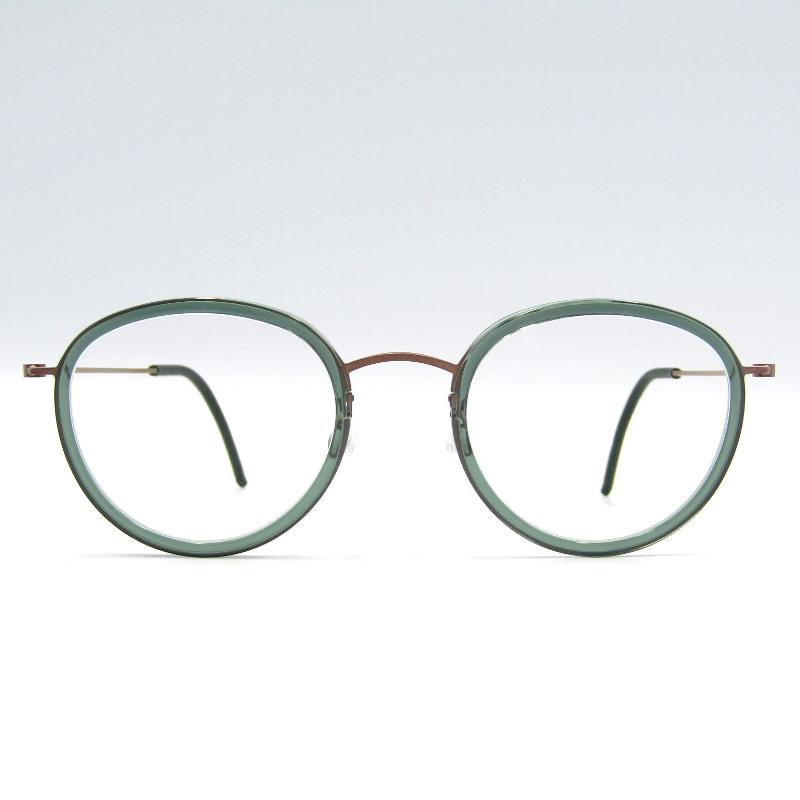 未使用 LINDBERG リンドバーグ メガネフレーム Thintanium 5808 46 デンマーク製 U12/K277 ブロンズ ...