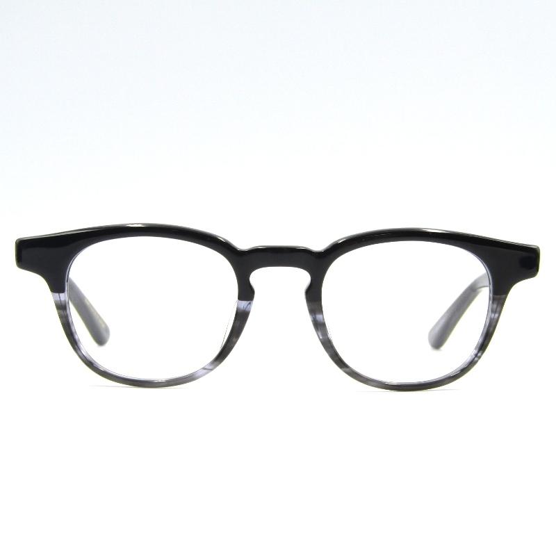 金子眼鏡店 美品 金子眼鏡 カネコガンキョウ メガネフレーム KC-18 日本製 CELLULOID セルロイド ウェリントン ノー芯 GYH グレーハーフ 65007727 : クラシック ...