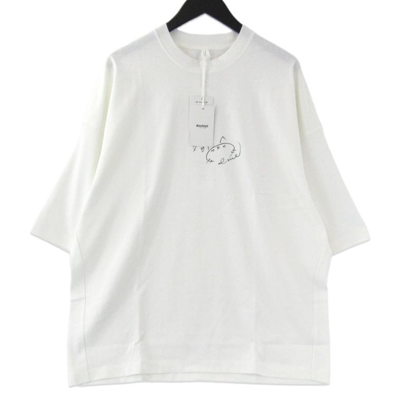 未使用 doublet ダブレット 半袖Tシャツ 25SS31CS369 CHEKI RAINBOW