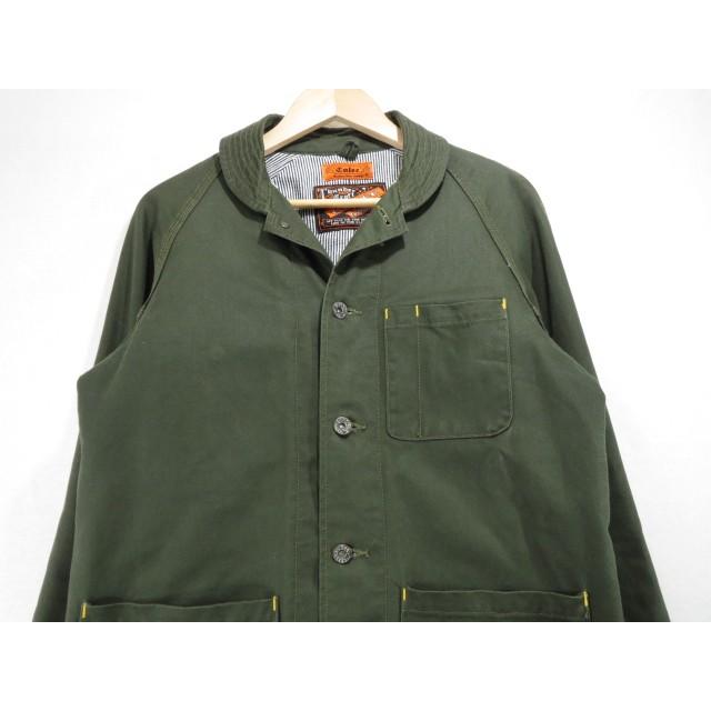 CALEE × HICHOPPER13 キャリー ハイチョッパー カバーオール ジャケット オリーブ M 【中古】70004731 : クラシック - 通販 - Yahoo!ショッピング
