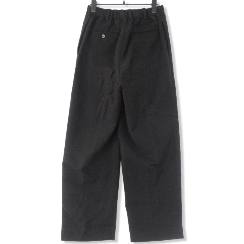MARKAWARE マーカウェア トラウザーパンツ A20C-05PT02C TROUSERS 2020AW モールスキン ワイド スラックスパンツ 黒 1 メンズ 中古 70012200 ...