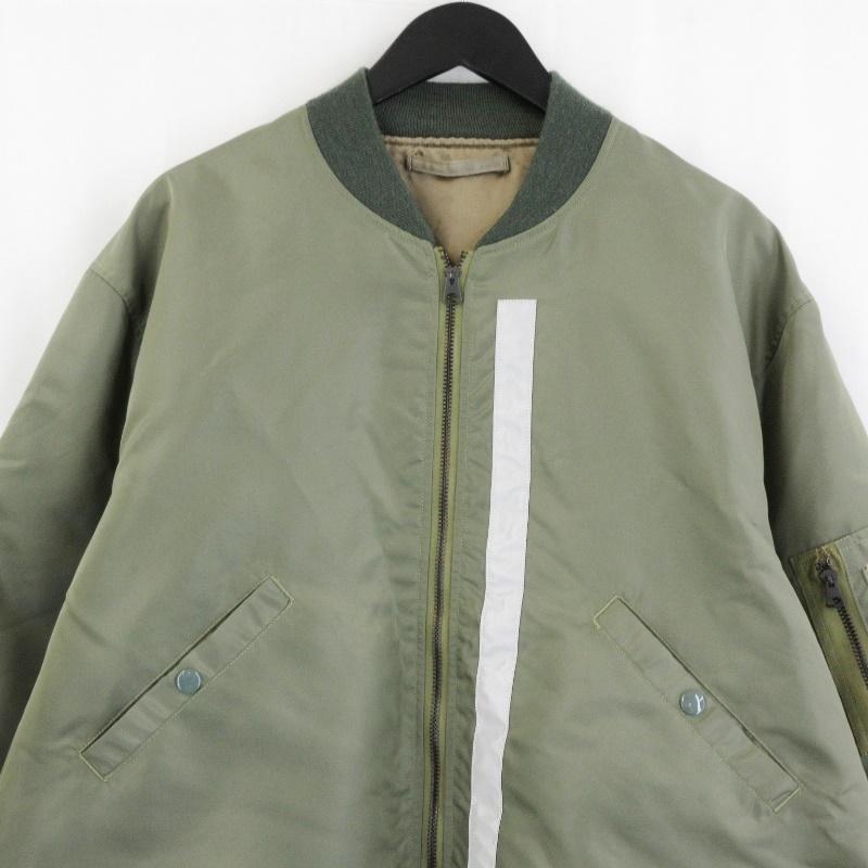 UNUSED × BUZZ RICKSON'S アンユーズド L-2B Jacket US1640 バズリクソンズ ナイロン L2B フライトジャケット オリーブ 4 70013778 ...