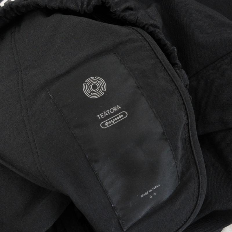 未使用 TEATORA テアトラ ウォレットパンツ TT-004GC Wallet Pants GHOST CODE 2022AW イージーパンツ SHADOW ブラック 2 70013996 ...