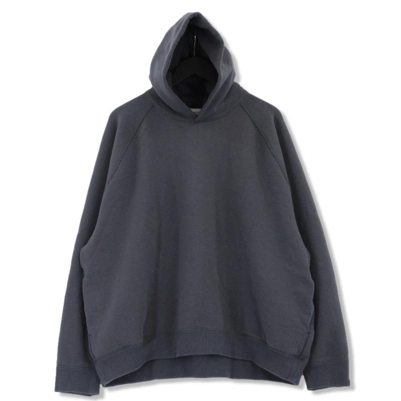 LOOPWHEELER for Graphpaper グラフペーパー プルオーバーパーカー GU223-70113B ループウィラー Sweat Parka グレー 2 70014032 : ...