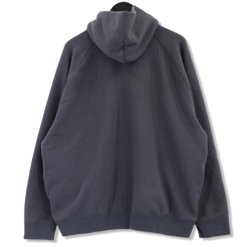 LOOPWHEELER for Graphpaper グラフペーパー プルオーバーパーカー GU223-70113B ループウィラー Sweat Parka グレー 2 70014032 : ...