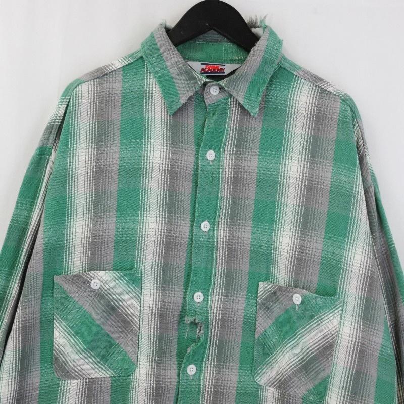 SAINT MICHAEL セントマイケル 長袖チェックシャツ SM-S23-0000 SAINT MICHAEL セントマイケル 長袖チェックシャツ SM-S23-0000