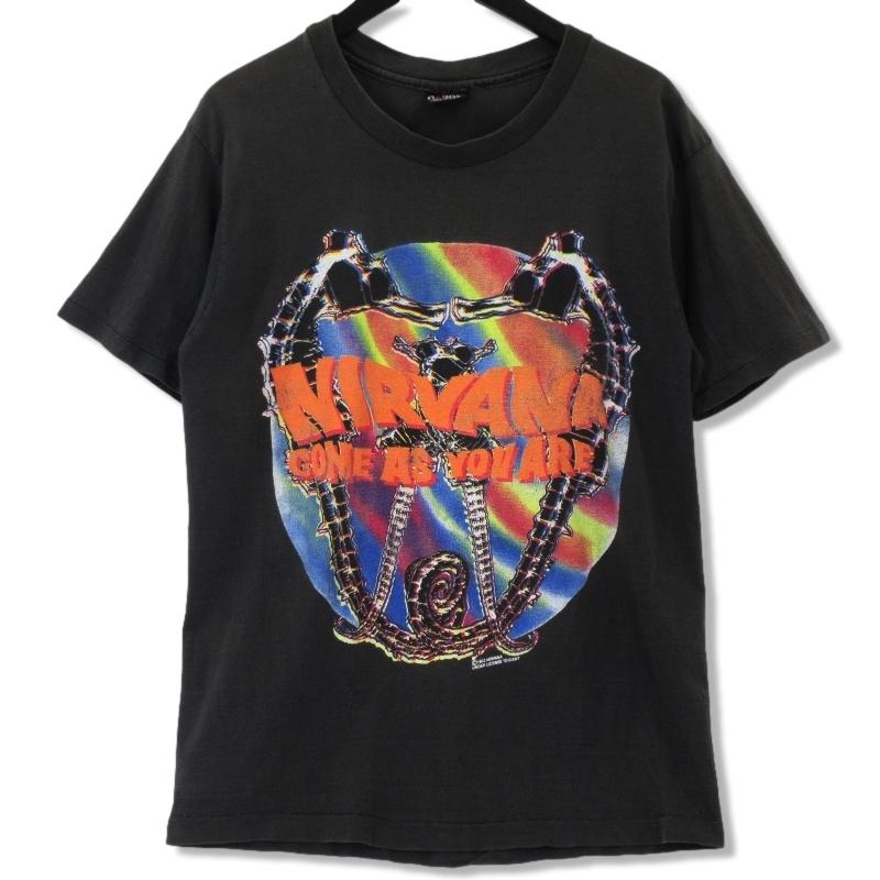 NIRVANA 1992年製 GIANT Tシャツ Lサイズ - メルカリ|Tシャツ NIRVANA 1992年製 GIANT Tシャツ Lサイズ - メルカリ|Tシャツ