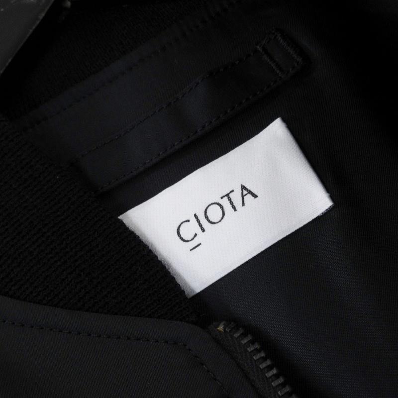 未使用 CIOTA シオタ L-2A BZLM-105L スビンコットンナイロンツイルフライトジャケット レディース ブラック 黒 F タグ付き 70015032 : クラシック - 通販 ...