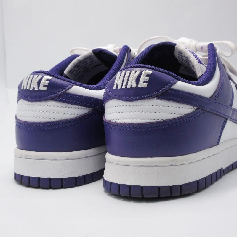 NIKE ナイキ 26.5cm DUNK LOW RETRO DD1391-104 ダンク ロー ホワイト パープル Championship ...