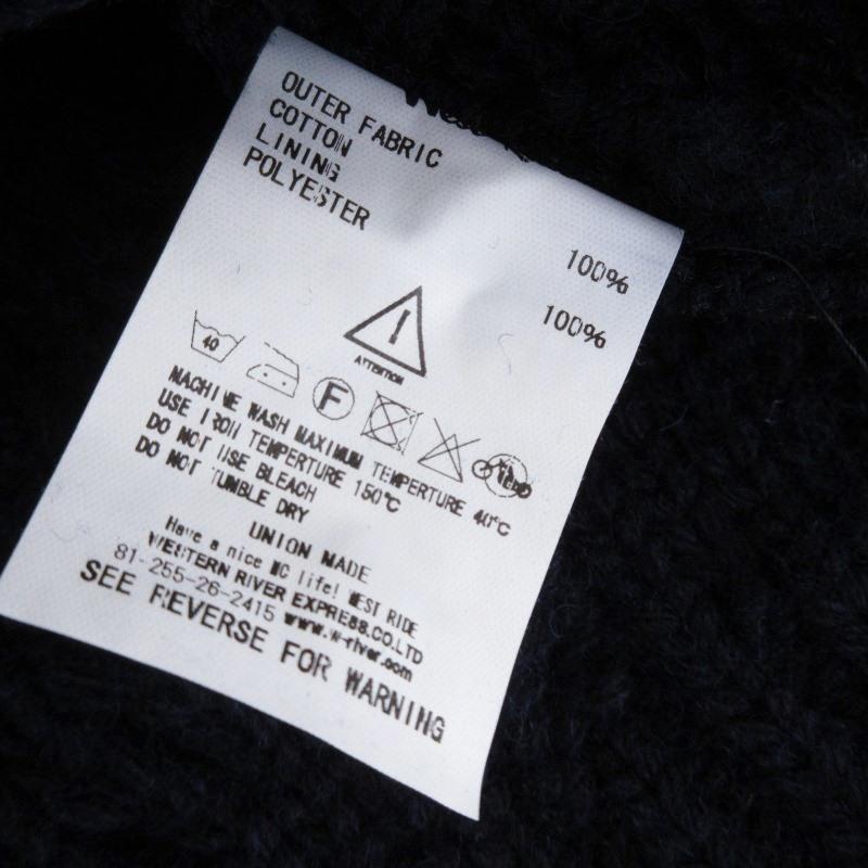 未使用 WEST RIDE ウエストライド ニット CHAIN CABLE KNIT 日本 未使用 WEST RIDE ウエストライド ニット CHAIN CABLE KNIT 日本