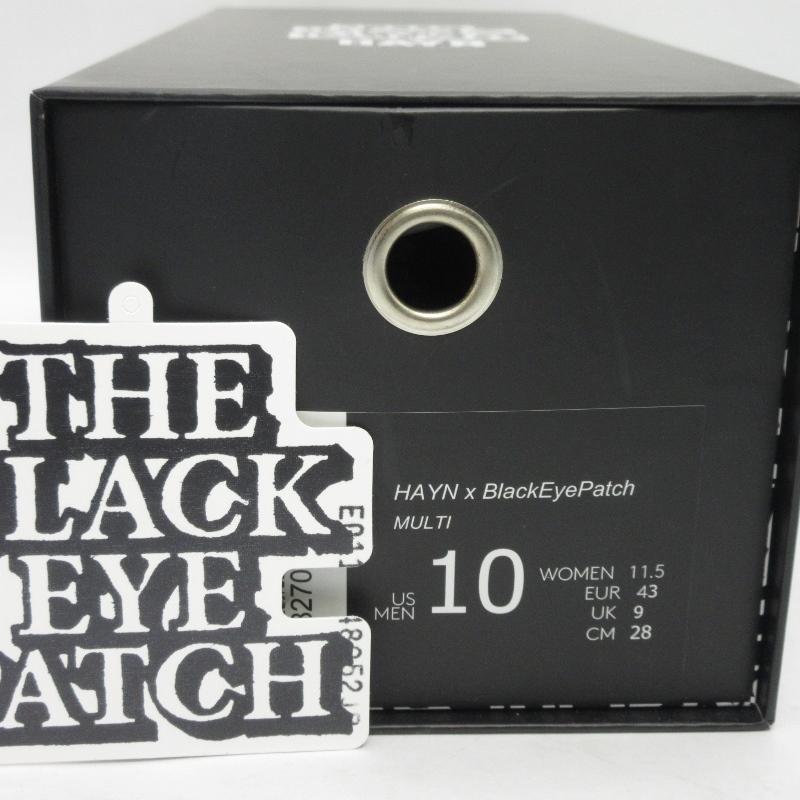 未使用 BLACKEYEPATCH ブラックアイパッチ 28cm HAYN SANDAL シャワーサンダル OG LABEL 総柄 ブラック 黒 70016319 : クラシック - 通販 ...