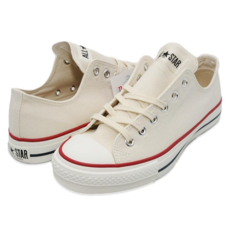 CONVERSE 未使用 コンバース 26cm CANVAS ALL STAR J OX 32167710 キャンバス オールスター 日本製 Natural White 70016740 ...