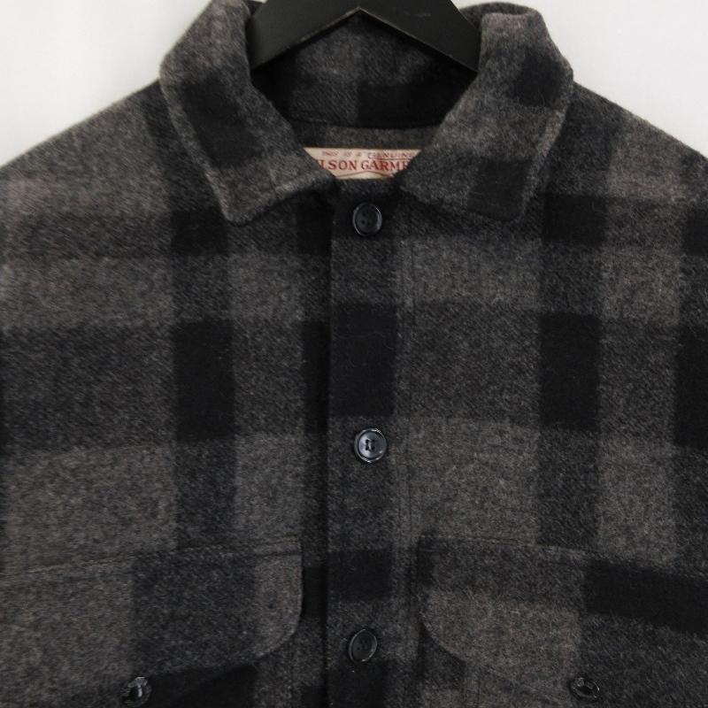FILSON GARMENT フィルソン マッキーノクルーザージャケット 110 チェック MACKINAW CRUISER USA製 ...