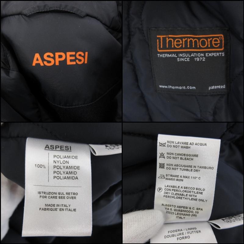 ASPESI アスペジ ナイロンコート 中綿 6I25 中綿ジャケット ネイビー 紺 XS 71005260 : クラシック - 通販 - Yahoo!ショッピング
