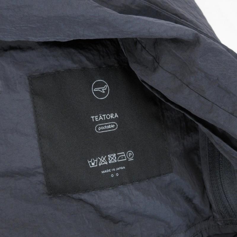 未使用 TEATORA テアトラ パッカブルコート TT-104-LP Souvenir Hunter LP リモンタ ナイロン スーベニアハンター グレー 2 71005289 ...