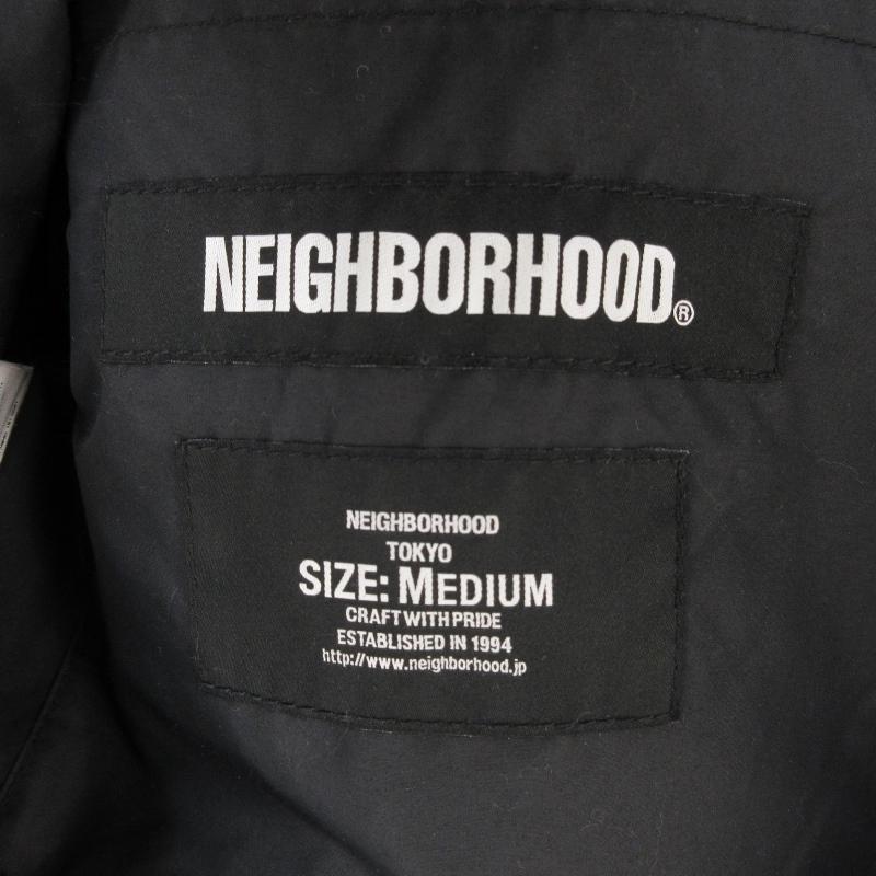 NEIGHBORHOOD ネイバーフッド キルティングジャケット 192PPNH-JKM05 19AW DESIGN QUILT E-JKT 中綿 ブラック 黒 M 71005371 ...
