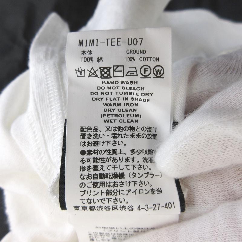 未使用 FACETASM ファセッタズム 半袖Tシャツ MIMI-TEE-U07 オーバーサイズ ミッキー MICKEY BIG TEE ホワイト 白 5 71005375 : クラシック ...