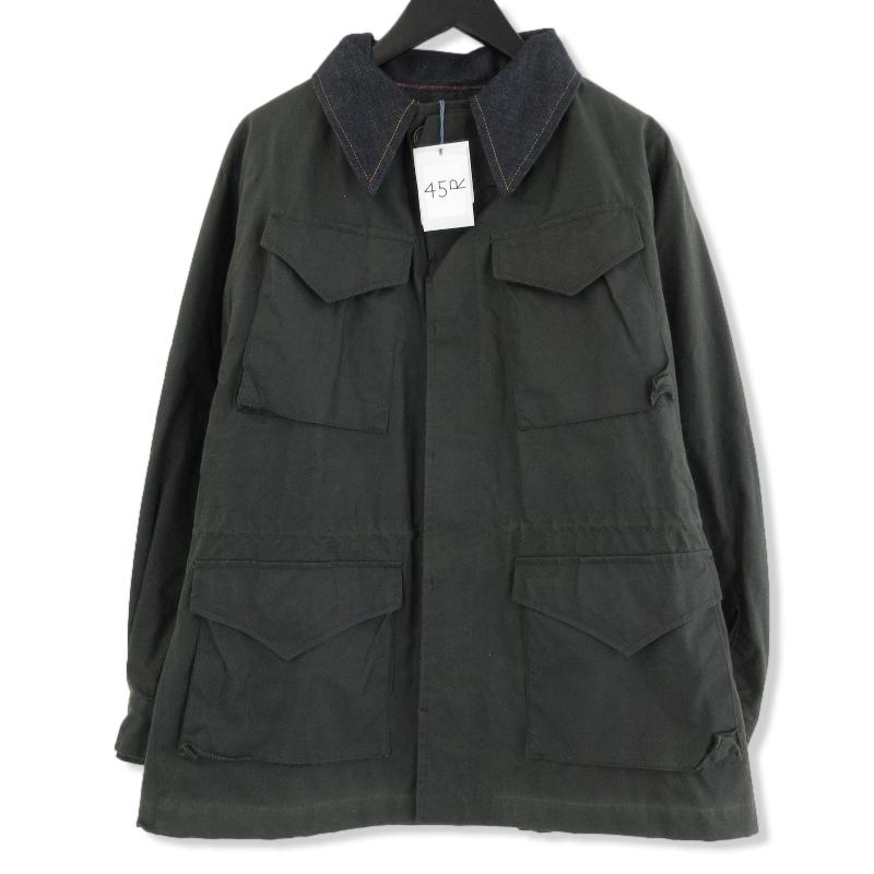良品 45R フォーティーファイブアール M-908 オイルドコットンジャケット ミリタリー ファティーグジャケット デニム OV/ID 4 71005590 : クラシック - 通販 ...